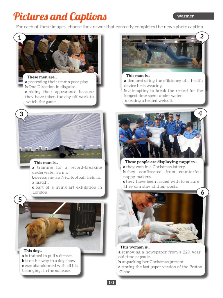 C.pictures and Captions | PDF | Sports | National Football League