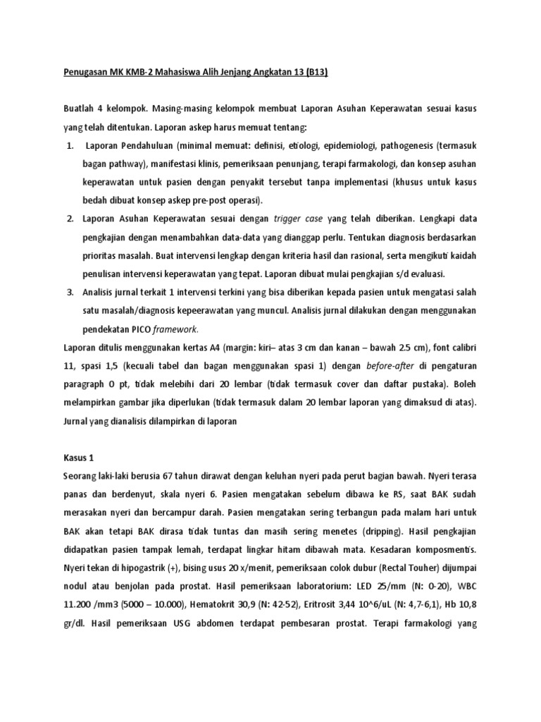Kasus SGD KMB 2 - B13 | PDF