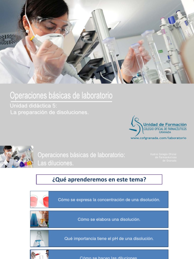 Tema 5 OBL | PDF | Concentración | Mole (Unidad)