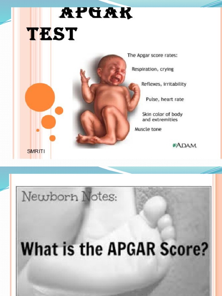 Apgar Score | PDF | Neonatology | Pediatrics