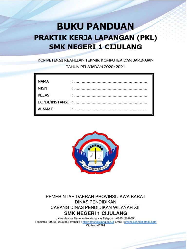Buku Panduan PKL 2021 | PDF