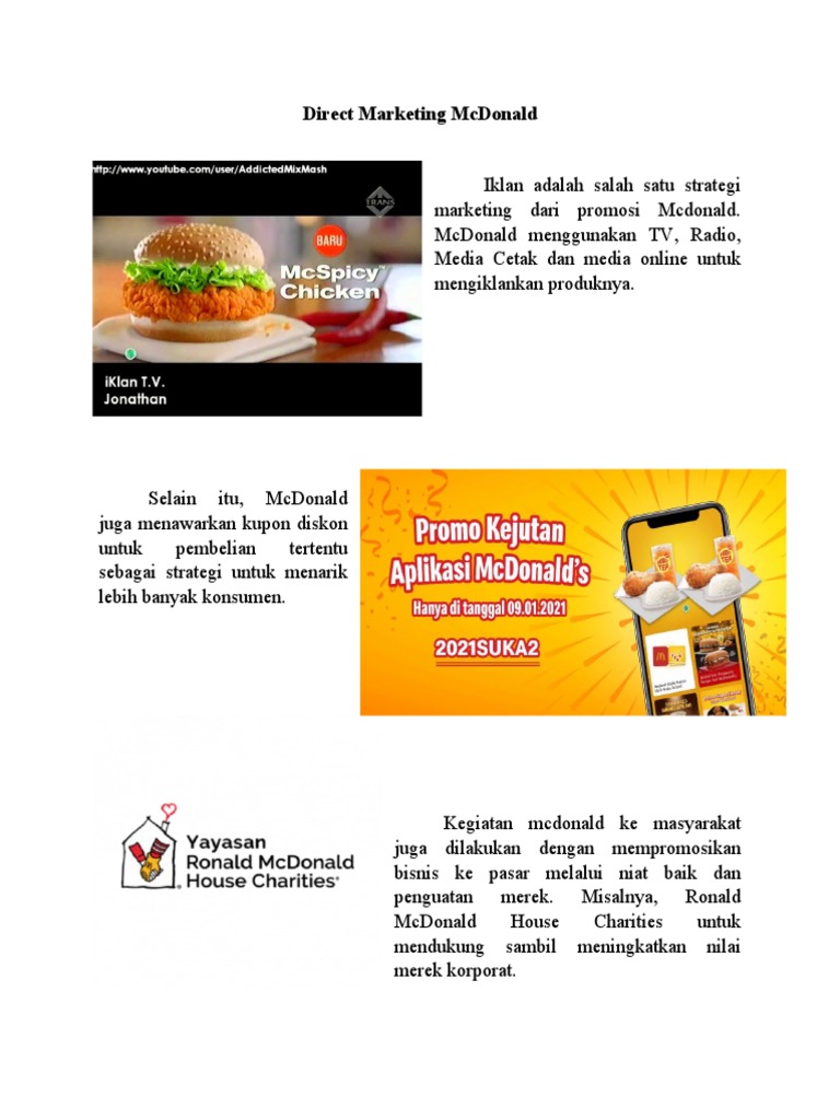 Direct Marketing MCD | PDF