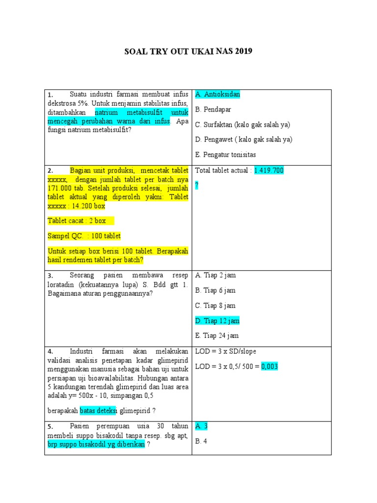 TO UKAI Nas 2019 | PDF