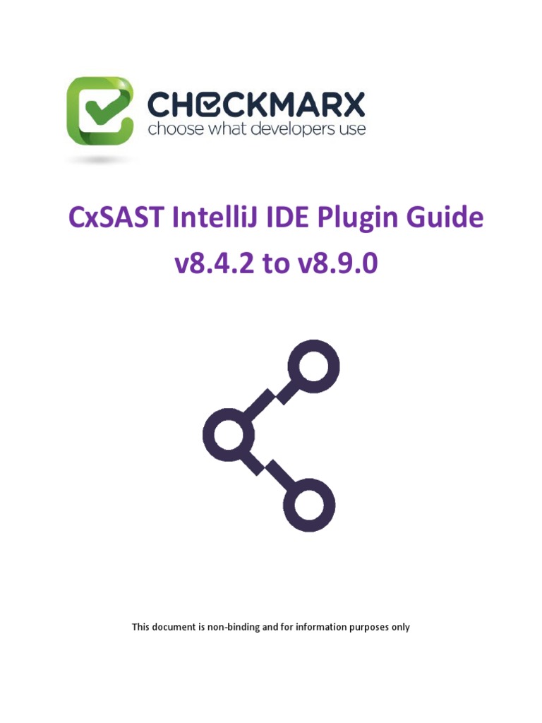 CxSAST-InteliJ IDE Plugin Guide v8.4.2 To v8.9.0 | PDF | Integrated Development Environment ...