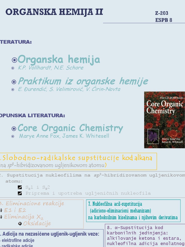 Organska Hemija Organska Hemija | PDF