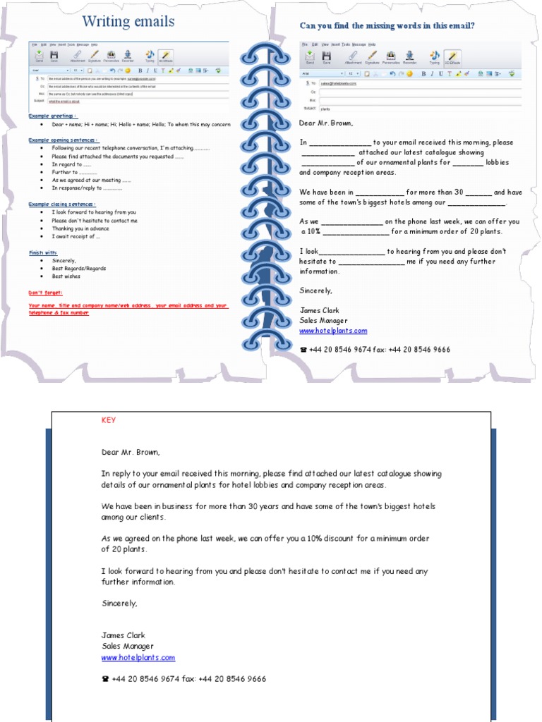 Writing Emails Fun Activities Games 27501 | PDF | Cyberspace ...