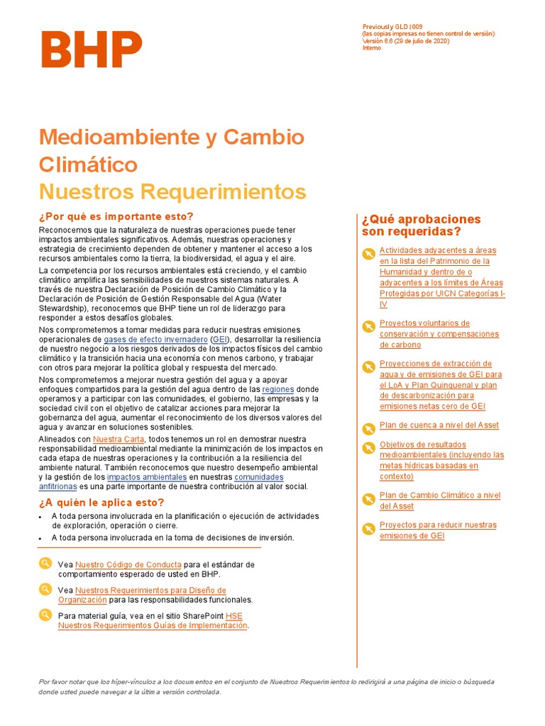 Environment and Climate Change (Spanish) v6.6 | PDF | Biodiversidad ...