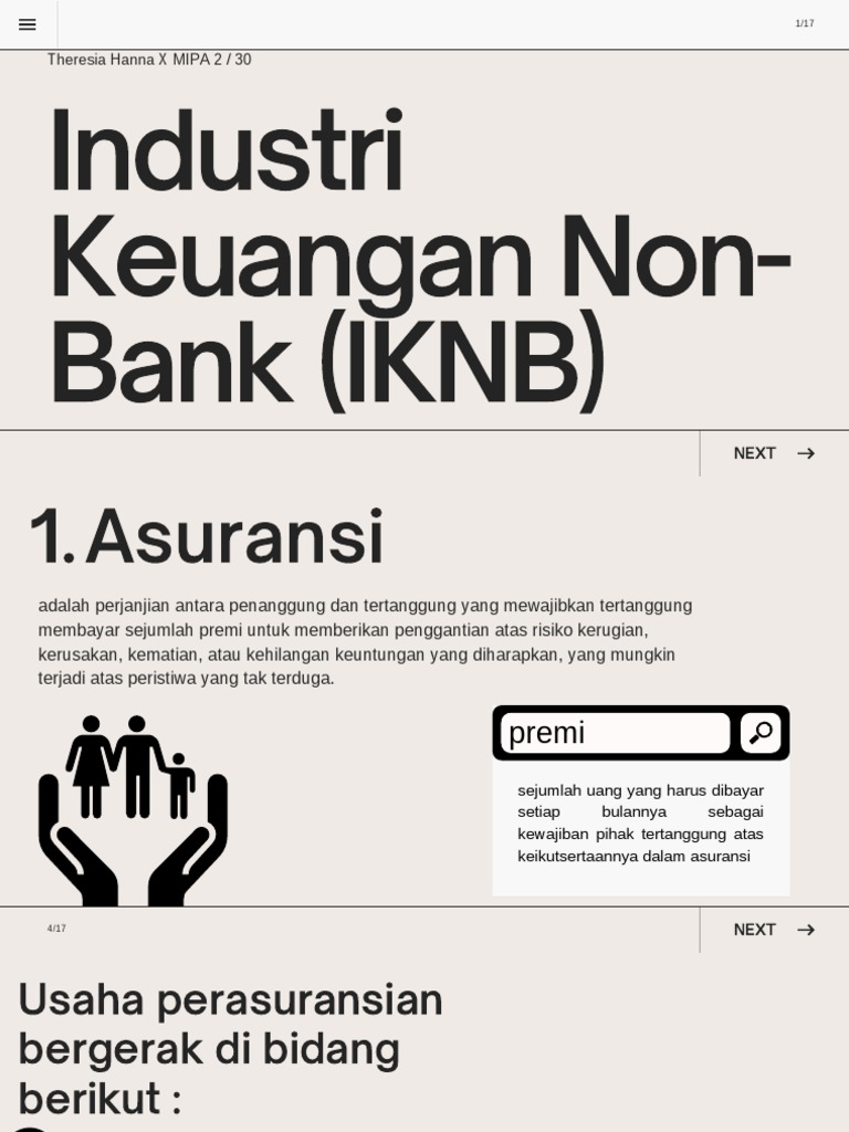Industri Keuangan Non-Bank (IKNB) | PDF