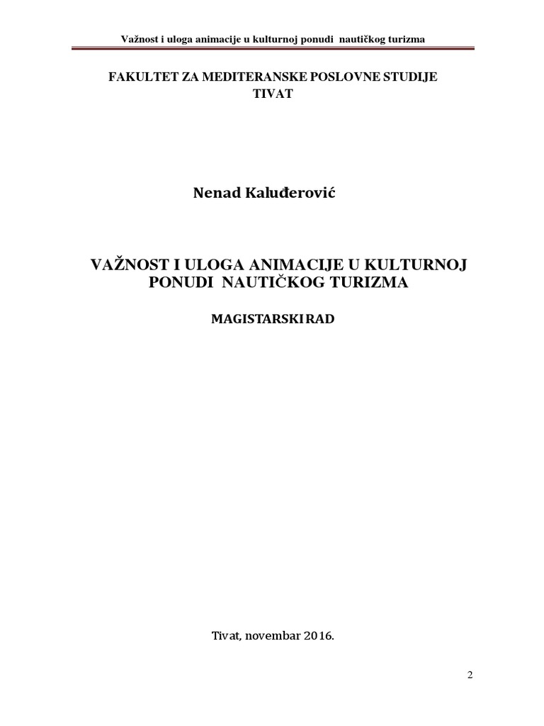 Nenad Kaludjerovic | PDF