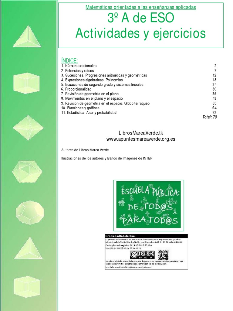 Ejercicios 3A | PDF | Exponenciación | Notación Matemática