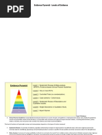 Research Evidence Pyramid | PDF | Cohort Study | Clinical Trial