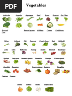Huge Slow-Carb Food List | PDF | Leaf Vegetable | Mustard (Condiment)