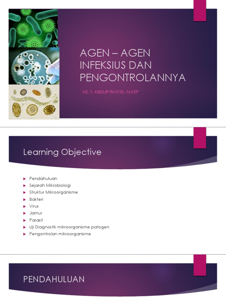 Agen - Agen Infeksius Dan Pengontrolannya | PDF