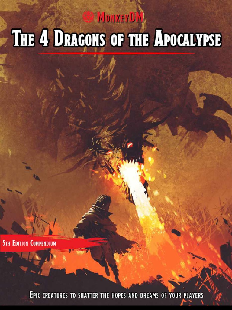 4 Dragons of The Apocalypse - Abridged DND 5e | PDF