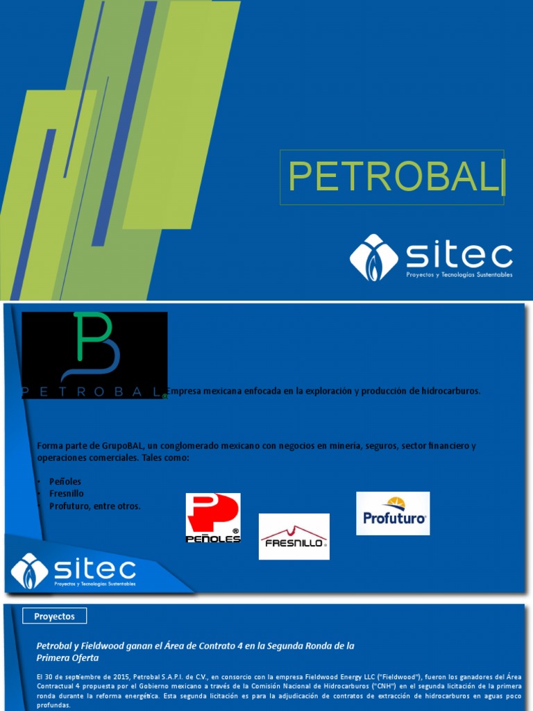 Exploración y Producción de Petrobal | PDF | Negocios | Derecho