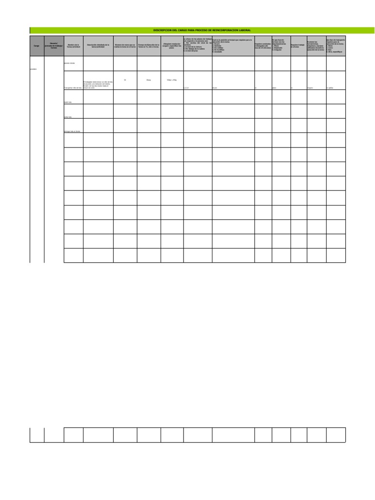 Anexo 5. Guia de Alternativas de Asignación de Tareas (Opcion 2) | PDF ...