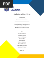 Child Care Leave Application Form Pdf