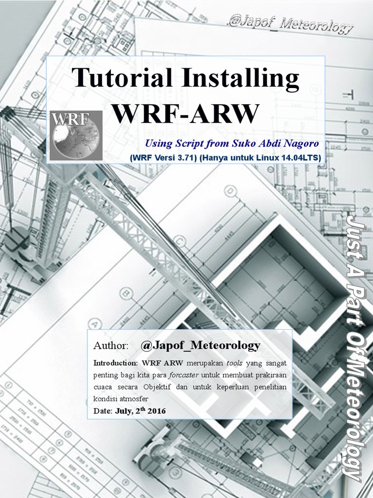 Tutorial Installing WRF ARW | PDF