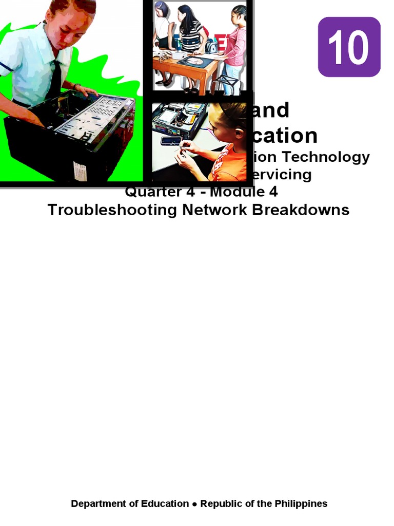 Tle10 Ict Css q4 Mod4 Troubleshootingnetworkbreakdowns v4 | PDF | Hard ...