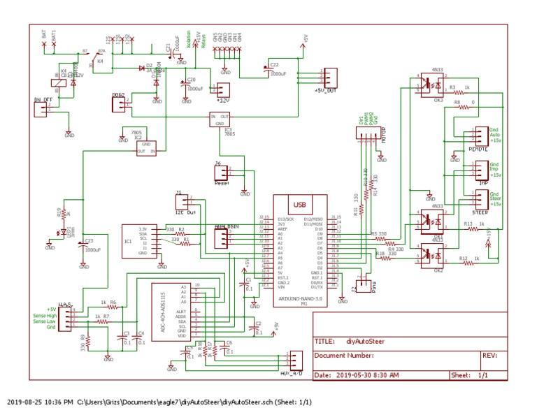 Auto Steer Schematic | Descargar gratis PDF | Chess Theory | Abstract ...