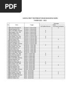 Contoh Absensi Magang | PDF