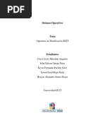 Algoritmo SJF Expropiativo | PDF