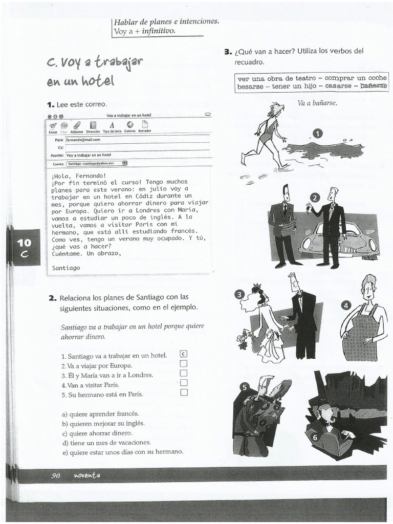 Voy A + Infinitivo en Español | PDF | Idiomas | Artes del lenguaje y ...