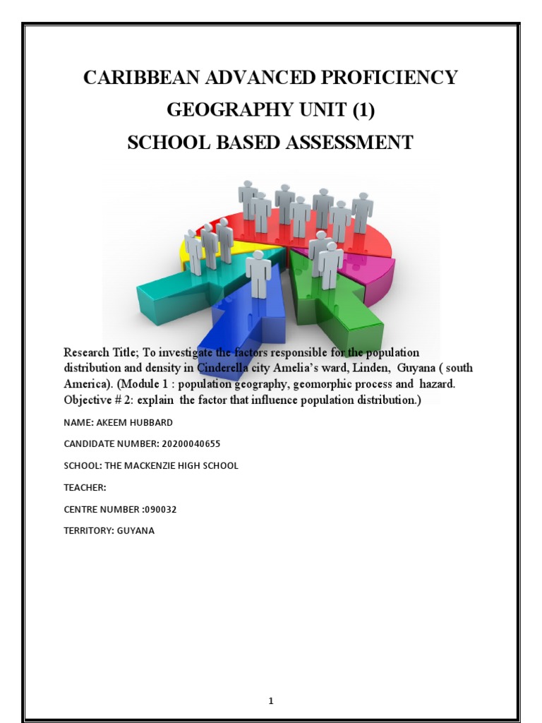 Caribbean Advanced Proficiency Geography Unit (1) School Based ...