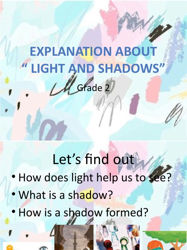 Explanation About Light and Shadow | PDF
