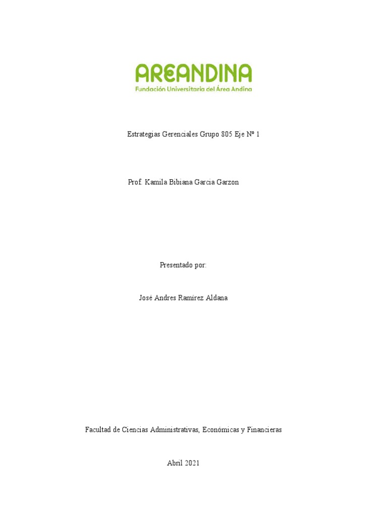 Diagnostico Empresarial Eje 1 Descargar Gratis Pdf Business Economias