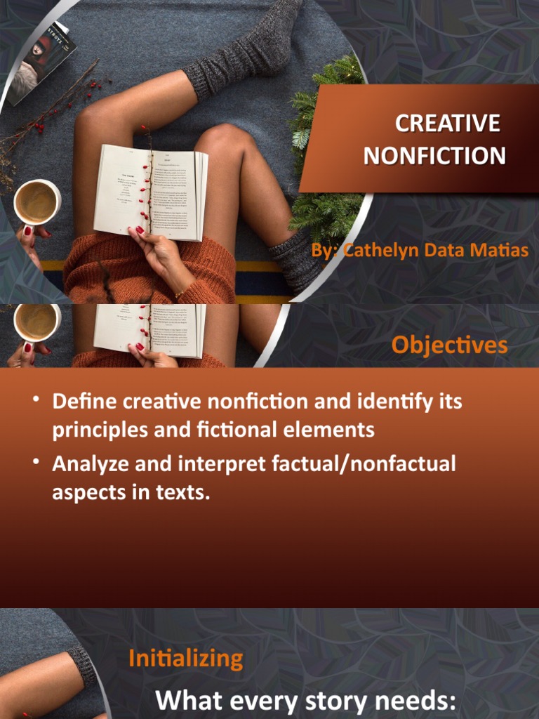 CNF Analyzing Factual and Nonfactual Elements | PDF | Creative Nonfiction | Narration