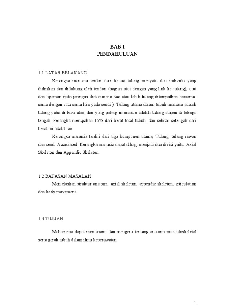 Anatomi Musculus Sceletal 2011 | PDF