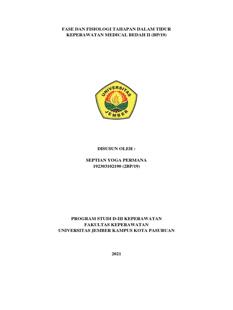 Fase Tidur Manusia | PDF