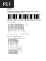 07 C Major Scale Worksheet | PDF | Home & Garden