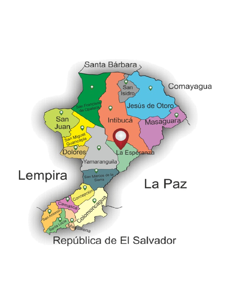 Mapa Intibuca | PDF