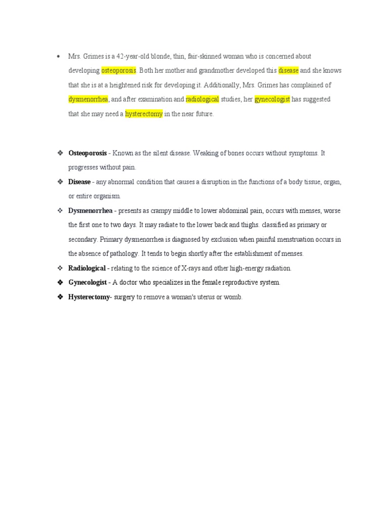 Soap Note - Medical Terminology | PDF