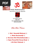 Vedic Mathematics Presentation | PDF | Multiplication | Factorization