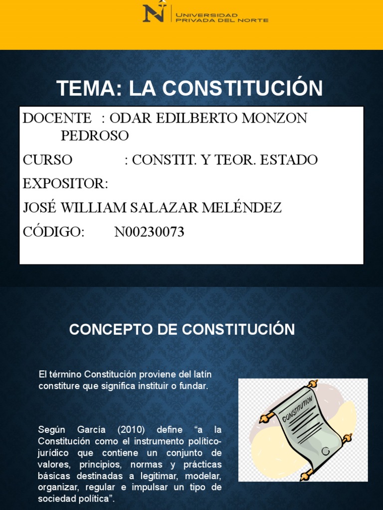 Diapositiva - Constitucion | Descargar gratis PDF | Constitución ...