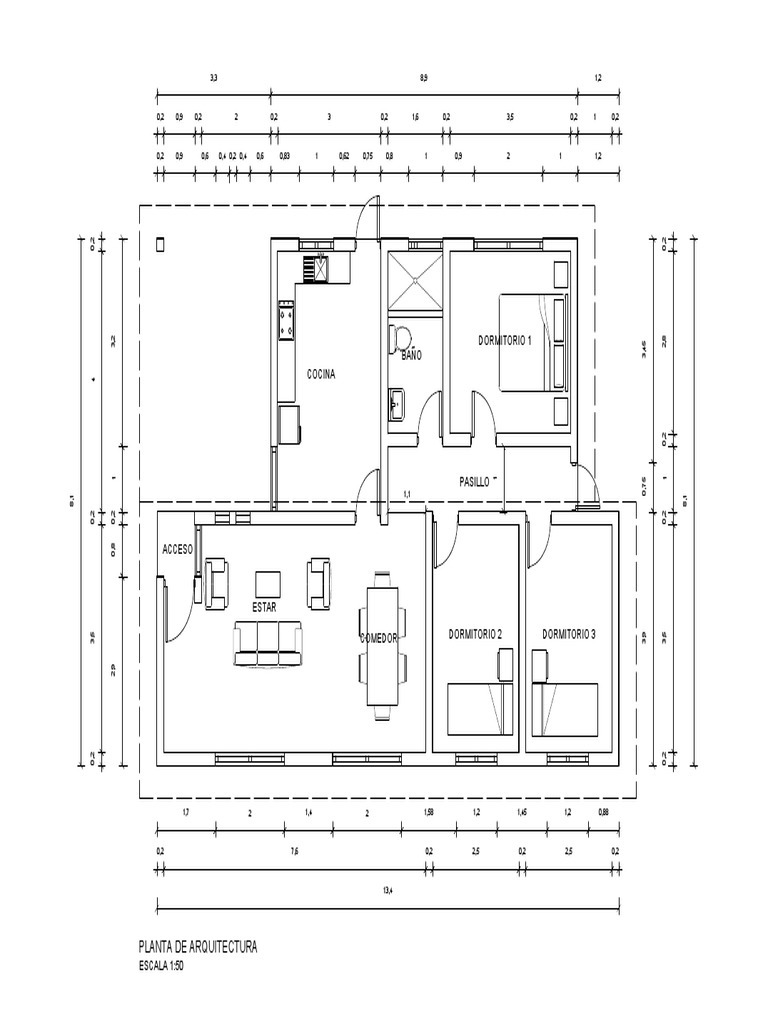 Plano 90 m2 | PDF