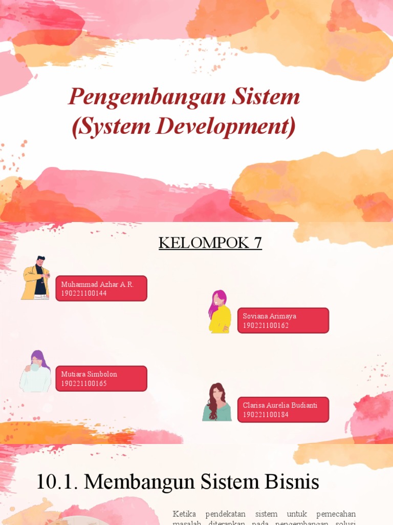 Pengembangan Sistem System Development Pdf