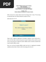 Advanced Structural Analysis Prof. Devdas Menon Department of Civil ...