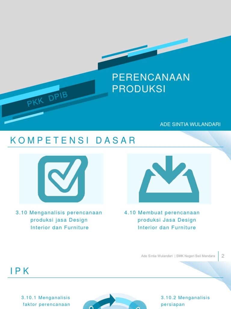 Perencanaan Produksi | PDF