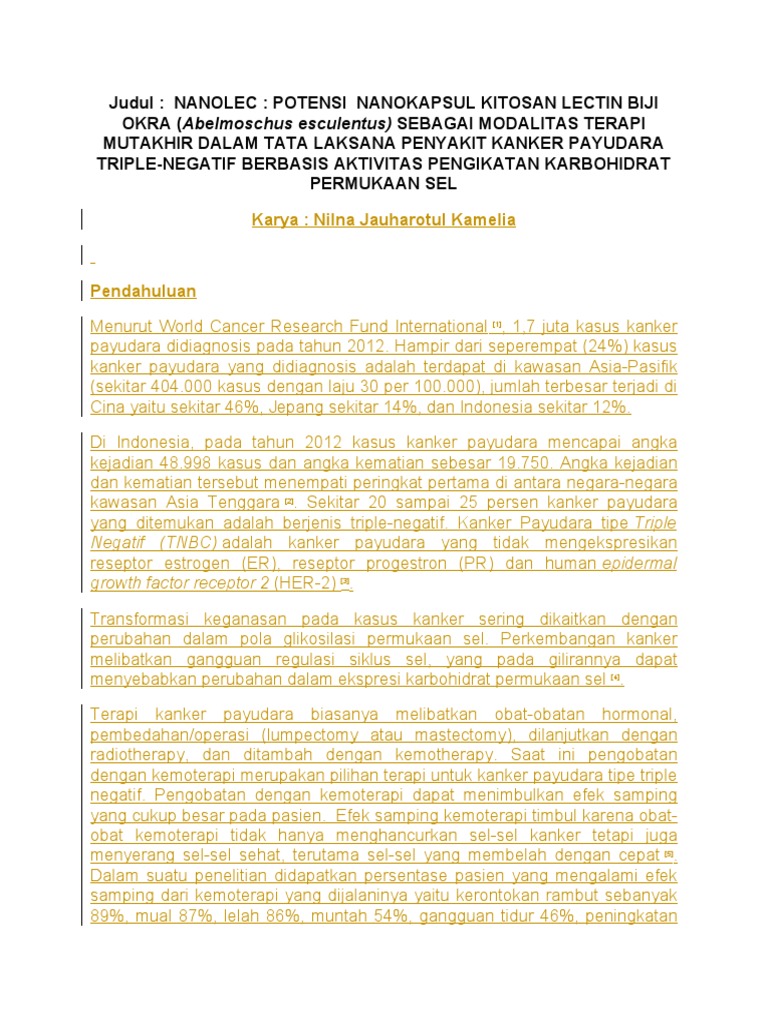 Contoh Essay Ilmiah | PDF
