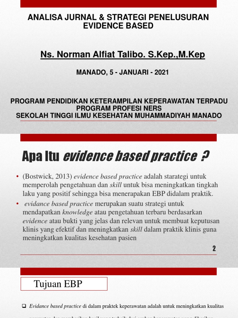 Strategi Penelusuran EBN | PDF