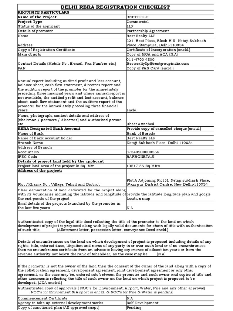 Old Checklist | PDF | Business