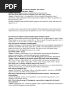 DIgital Electronics Lab Exam Viva Questions | PDF | Logic Gate ...