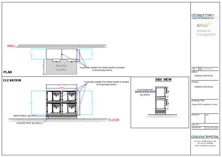 Typical ESP Roof Installation Plan | PDF | Building | Structural ...