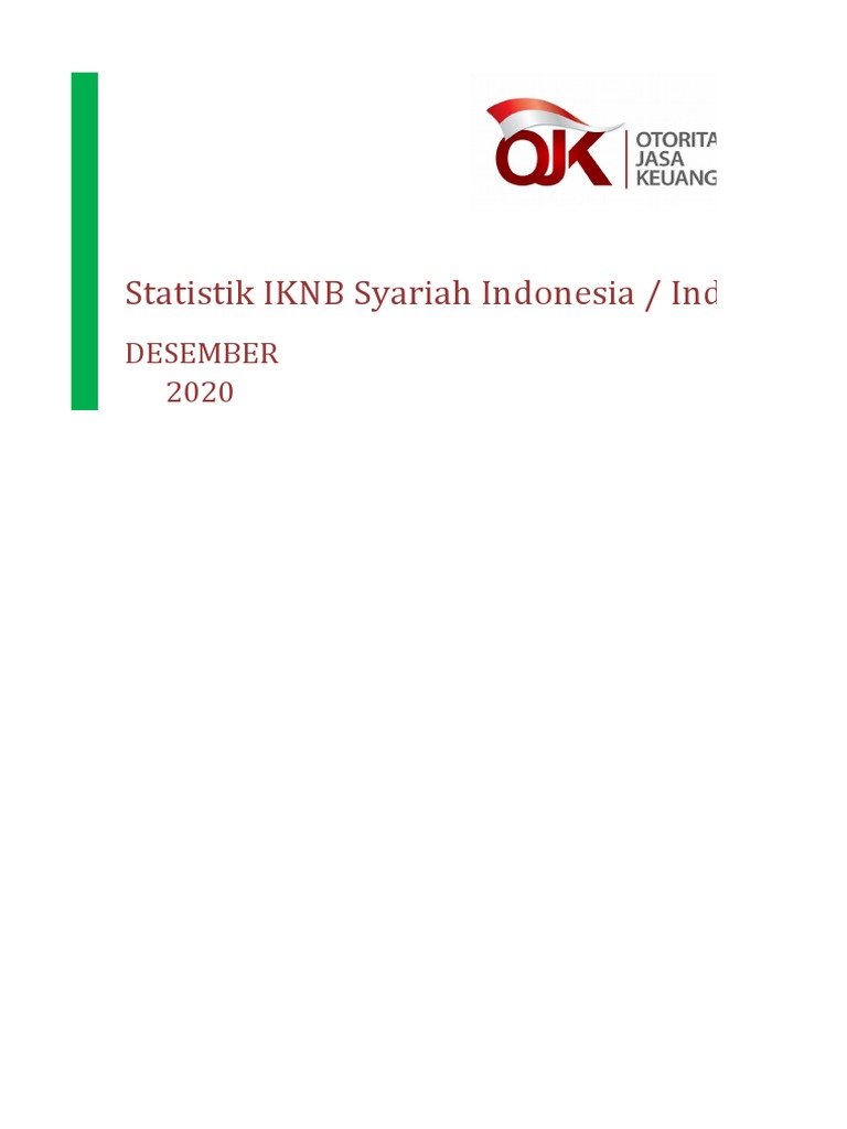 Statistik Iknb Syariah Periode Desember 2020 | PDF