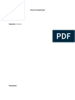 Carrot Osmosis Experiment Guide | PDF | Osmosis | Cell Biology