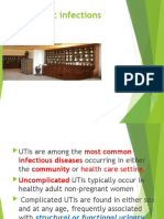 UTI PPT Edit | PDF | Urinary Tract Infection | Microbiology